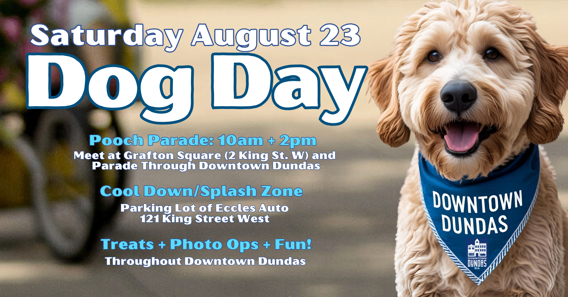 Dundas Dog Day - August 23 2025 - Dundas BIA