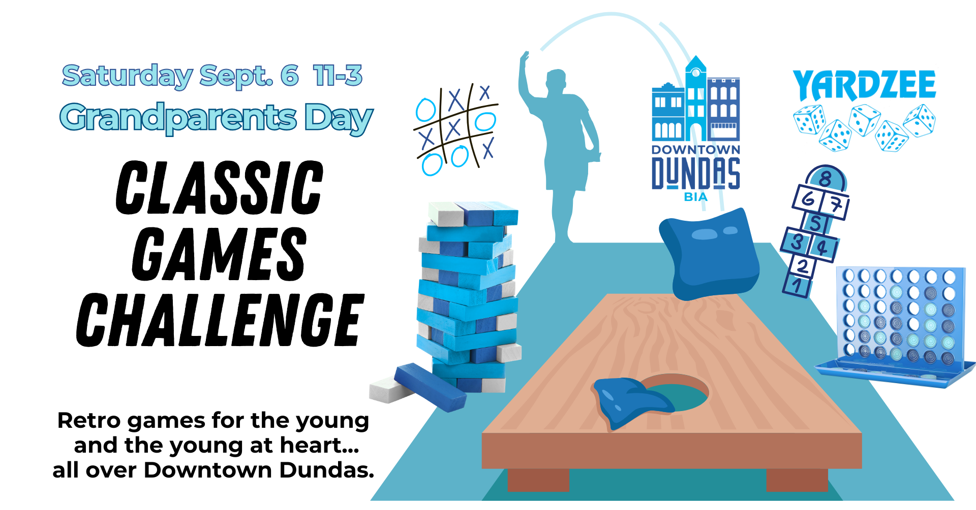Grandparents Day - Classic Games Challenge - September 6 2025 - Dundas BIA